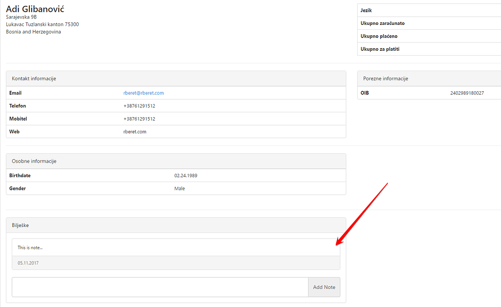 Option to delete previously added note to the client - Feature Requests - InvoicePlane Community ...